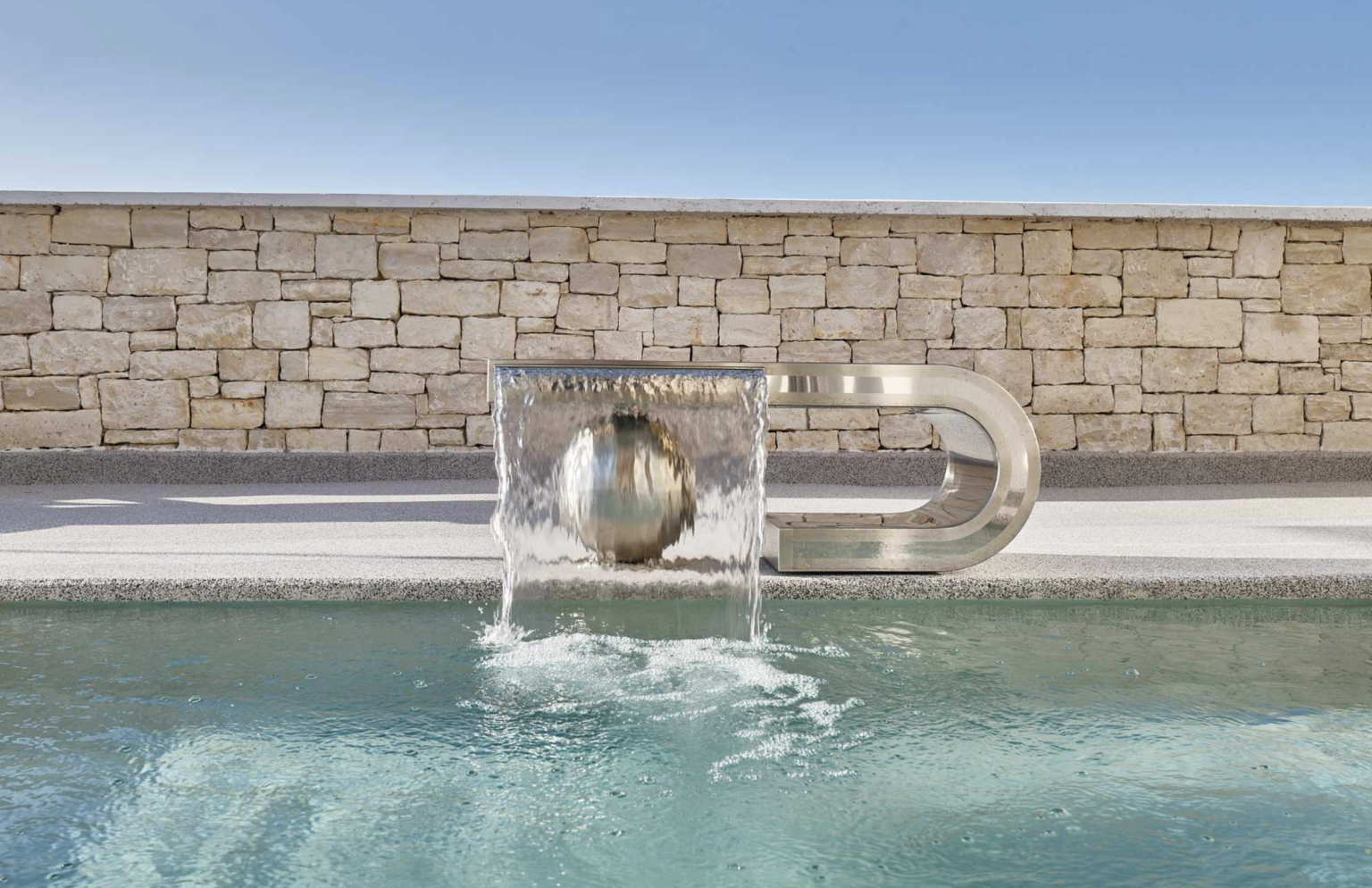 Waterfall for pool - AQA